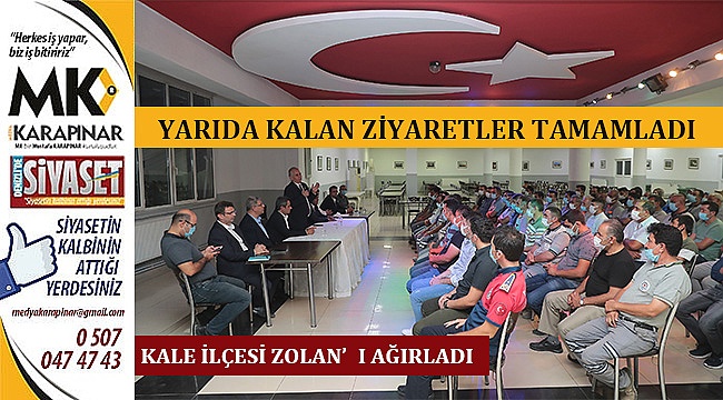 Başkan Zolan Kale İlçesi'ni ziyaret etti - Kale Belediyesi - www ... Başkan Zolan Kale İlçesi'ni ziyaret etti - Kale Belediyesi - www ...
