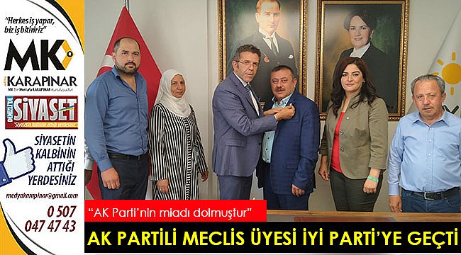 AK Parti’den istifa eden meclis üyesi İYİ Parti’ye geçti - İYİ PARTİ ... AK Parti’den istifa eden meclis üyesi İYİ Parti’ye geçti - İYİ PARTİ ...